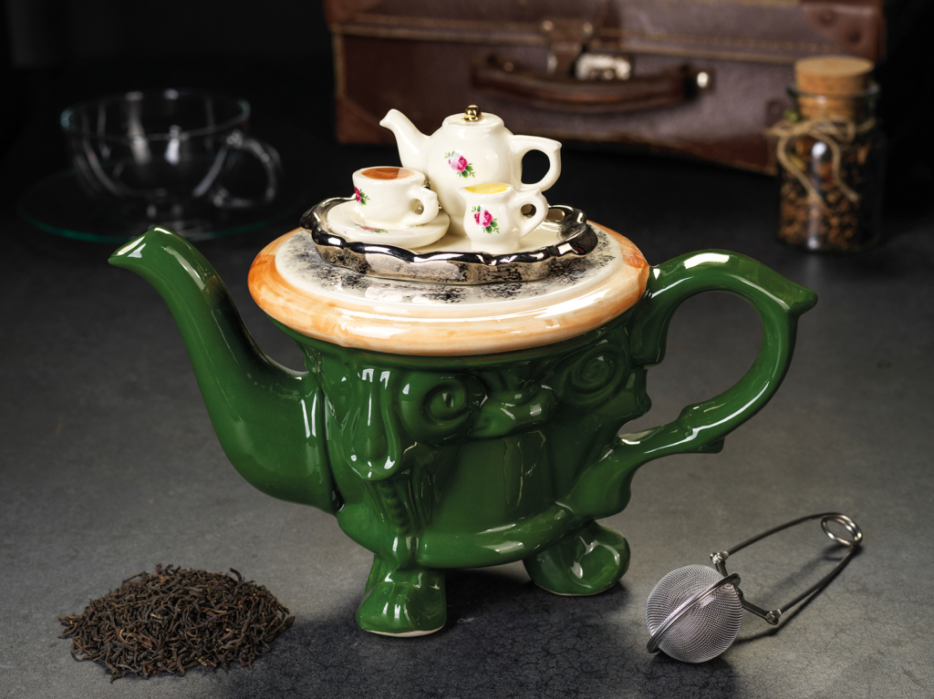 NoveltyTea in the Garden Teapot Buy for £85.00 - by Carters of Suffolk